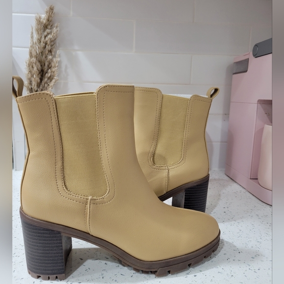 Zby | Shoes | New Womens Platform Boots Lug Sole Chunky Block Heel ...